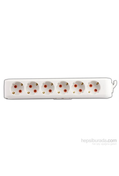 Viko Multi-Let 6Lı Topraklı 5Mt Kablolu (90113605)