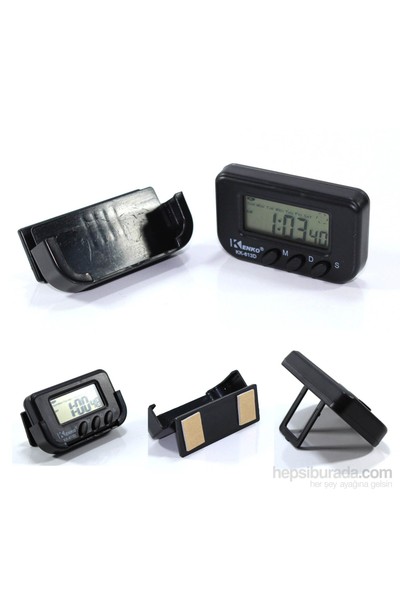 Bymoto Kronometreli Mini Dijital Saat Tarih Göstergesi 9009467