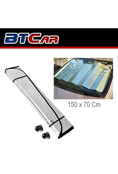 Büyük Boy Ön Cam Güneşlik Balonlu Metalize 811004