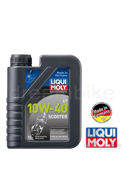 Liqui Moly 10W-40 Scooter Motor Yağı 1 Lt. Made in Germany 1618 Liqui Moly 10W-40 Scooter Motor Yağı 1 Lt. Made in Germany 1618