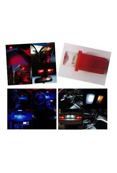 Dreamcar Dipsiz Led Ampul T10 Mavi 2'li 5631001 Dreamcar Dipsiz Led Ampul T10 Mavi 2'li 5631001