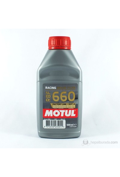 Motul RBF 660 Factory Line Tam Sentetik Yarış Tipi Fren Hidroliği 3405a