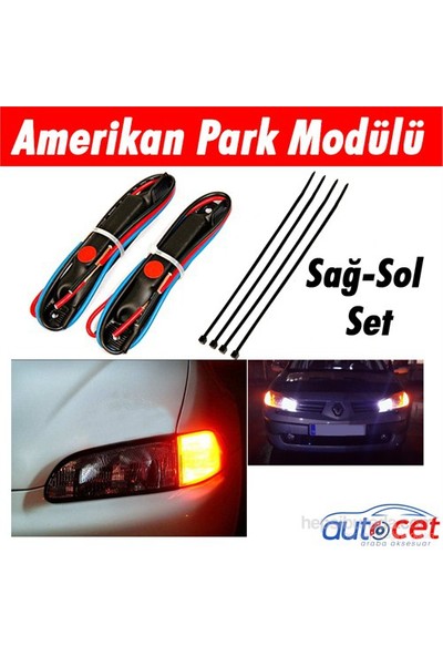 AutoCet Amerikan Park Sinyal Modülü 3496a AutoCet Amerikan Park Sinyal Modülü 3496a