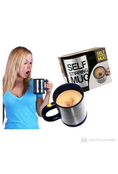 CRD Kendi Kendini Karıştıran Termos Kupa Bardak 3298a