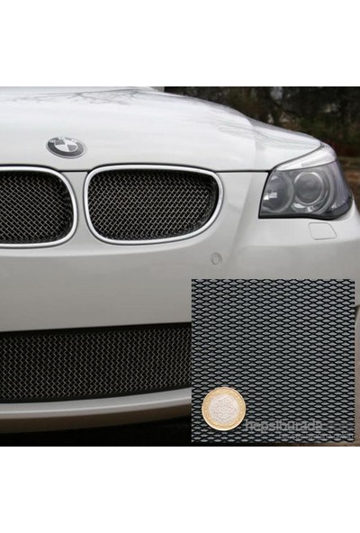 Dreamcar No:1 Aluminyum Siyah Grill Panjur Teli 100 cmX 20 cm 8021022