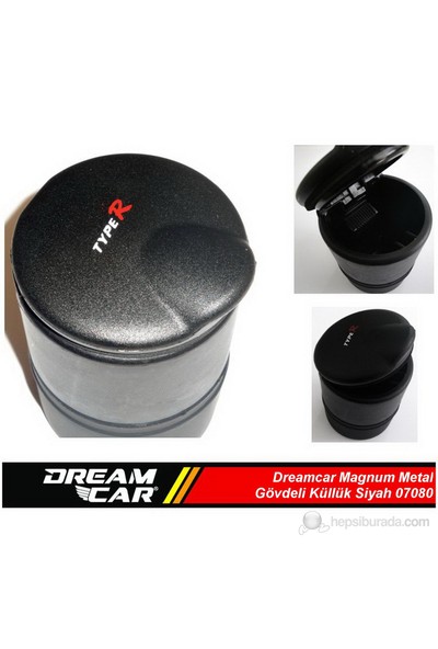 Dreamcar Magnum Plastik Gövdeli Silikon Tabanlı Küllük Siyah 07080 Dreamcar Magnum Plastik Gövdeli Silikon Tabanlı Küllük Siyah 07080