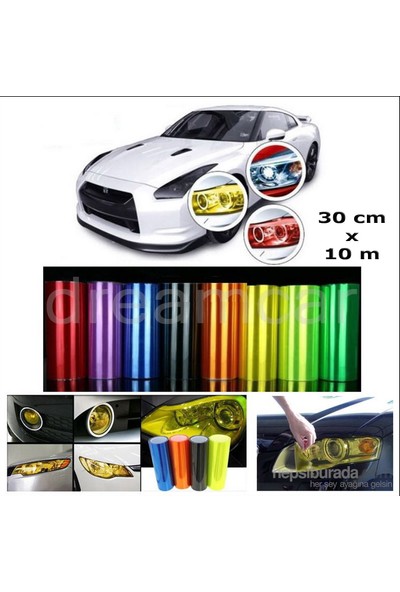 Dreamcar Superior Koyu Yeşil Far, Stop Filmi 30 cm x 10 m 1162009 Dreamcar Superior Koyu Yeşil Far, Stop Filmi 30 cm x 10 m 1162009