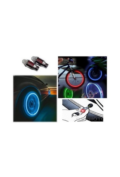 Dreamcar Tireflys Ledlİ Jant Işığı Mavi 80105 Dreamcar Tireflys Ledlİ Jant Işığı Mavi 80105