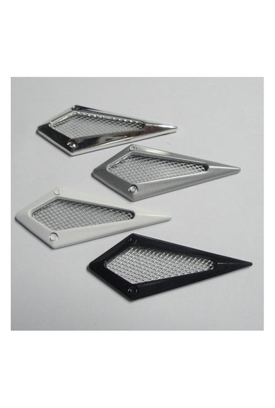 Dreamcar Dekoratif Havalandırma Yapışkanlı Siyah 4 Adet 8015001