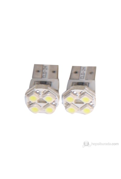 BTCar 4 Ledli Park Ampülü Beyaz 2''li Set 991108 BTCar 4 Ledli Park Ampülü Beyaz 2''li Set 991108