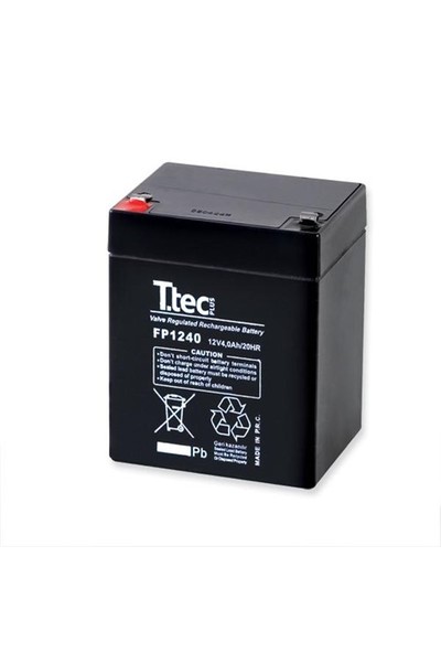Ttec 12 Volt 4,5 Amper Bakımsız Kuru Akü Ttec 12 Volt 4,5 Amper Bakımsız Kuru Akü