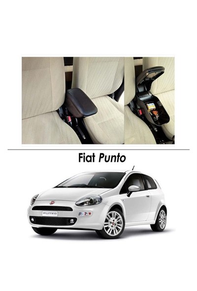 Bylizard Fiat Grand Punto Kol Dayama Kolçak Siyah - Araca Özel Bylizard Fiat Grand Punto Kol Dayama Kolçak Siyah - Araca Özel