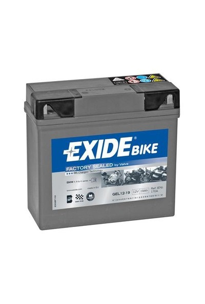 Exide 12V 19Ah 170Cca Gel12-19 Exide Exide 12V 19Ah 170Cca Gel12-19 Exide
