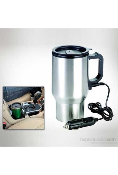Carda Araç İçi Su Isıtıcı Termos Kupa Bardak