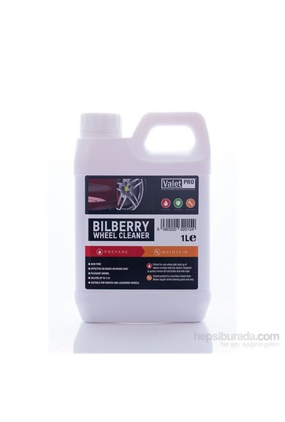 Valet Pro Bilberry Wheel Cleaner - Konsantre Ph Nötr Jant Temizleyici 1 L Valet Pro Bilberry Wheel Cleaner - Konsantre Ph Nötr Jant Temizleyici 1 L