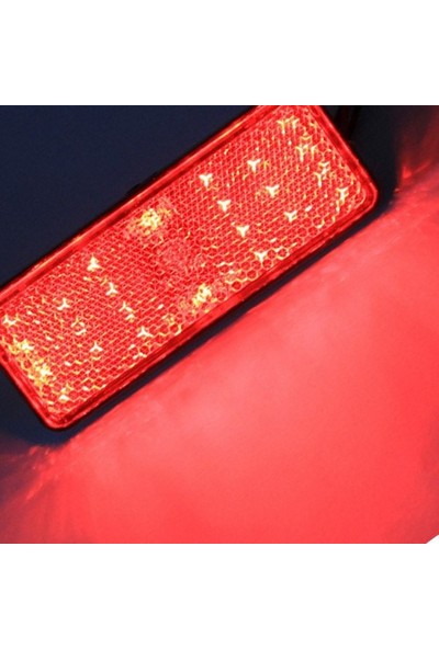 Knmaster Motosiklet Kedi Gözü (Kırmızı Ledli)