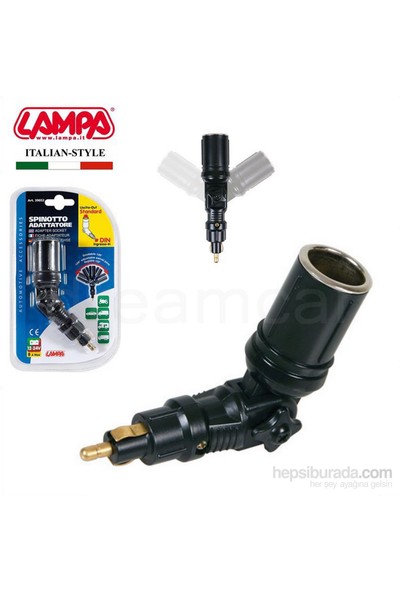 Lampa Bmw İçin (DIN Standart) Çakmak Soket Dönüştürücü 39052
