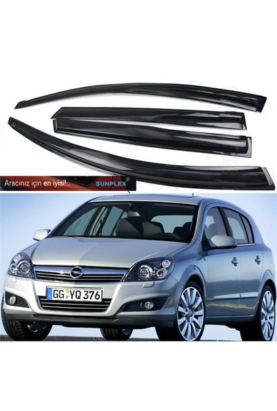 Sunplex Mugen Opel Astra H Kasa 2004-2009 4 Kapı Rüzgarlık Seti 103508 Sunplex Mugen Opel Astra H Kasa 2004-2009 4 Kapı Rüzgarlık Seti 103508