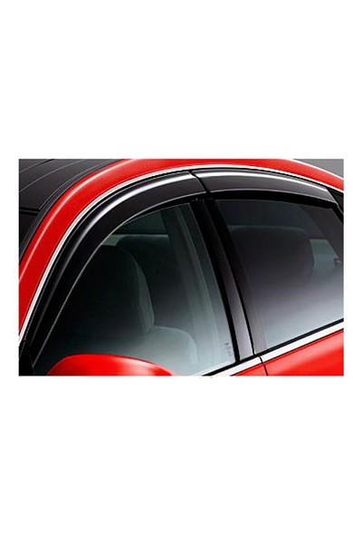 Z tech Toyota Corolla 2002-2007 arası ön/arka set japon sitili cam rüzgarlığı Z tech Toyota Corolla 2002-2007 arası ön/arka set japon sitili cam rüzgarlığı