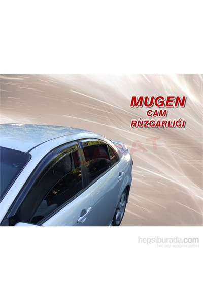Carat Renault Megane 2 SDN 2003-2009 Mugen 4Lü Cam Rüzgarlık Carat Renault Megane 2 SDN 2003-2009 Mugen 4Lü Cam Rüzgarlık