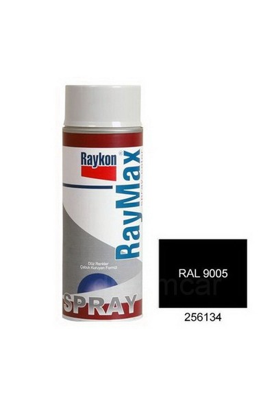 Raymax Parlak Siyah (Ral 9005) Akrilik Sprey Boya 400 Ml. 04256134 Raymax Parlak Siyah (Ral 9005) Akrilik Sprey Boya 400 Ml. 04256134