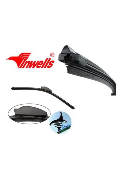Inwells Araca Özel 6 Aparatlı Muz Tipi Yeni Nesil Silecek 430 mm. 20073 Inwells Araca Özel 6 Aparatlı Muz Tipi Yeni Nesil Silecek 430 mm. 20073