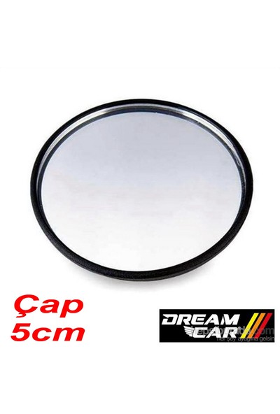 Dreamcar 5cm Yuvarlak Bombeli Ayna Yapışkanlı 2301501 Dreamcar 5cm Yuvarlak Bombeli Ayna Yapışkanlı 2301501