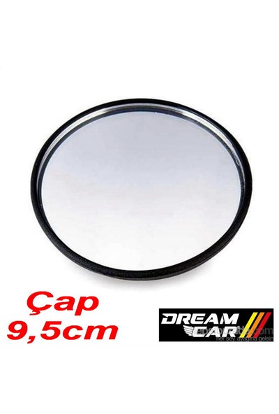 Dreamcar 9,5cm cm Yuvarlak Bombeli Ayna Yapışkanlı 2305001 Dreamcar 9,5cm cm Yuvarlak Bombeli Ayna Yapışkanlı 2305001