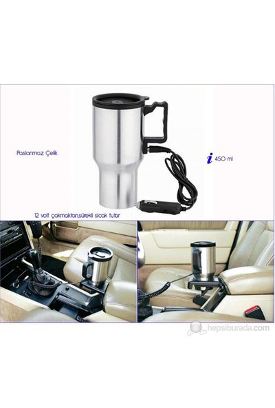 ModaCar Oto Çakmağından Enerjili Mug Termos 424570