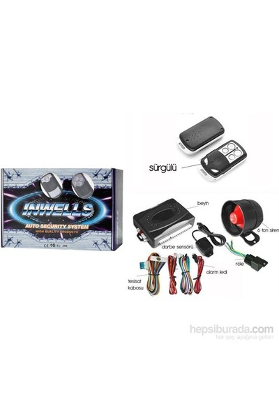 Inwells Oto Alarm Seti 99d3805 Inwells Oto Alarm Seti 99d3805