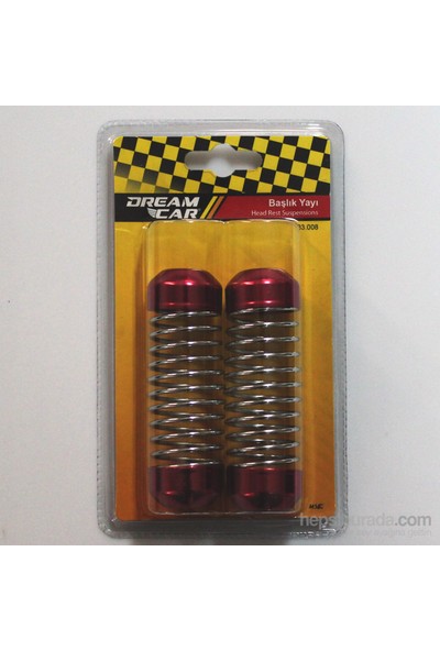 Dreamcar Kafalık Yayı Uzun Krom-Kırmızı 2'li 3300812
