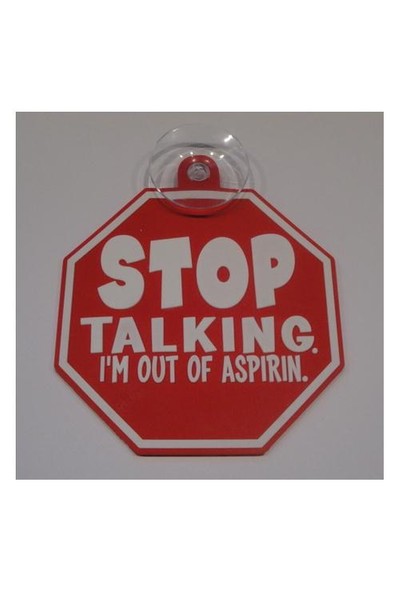 Dreamcar Silikon Komik İşaretler Vantuzlu 3304006