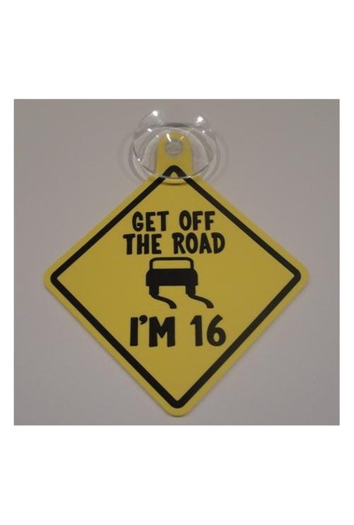 Dreamcar Silikon Komik İşaretler Vantuzlu 3304012