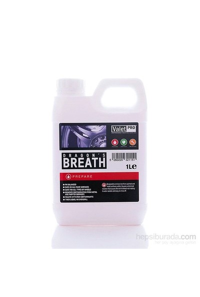 Valet Pro Dragons Breath - Ph Nötr Demir Tozu Sökücü Jant Temizleyici 1 L Valet Pro Dragons Breath - Ph Nötr Demir Tozu Sökücü Jant Temizleyici 1 L