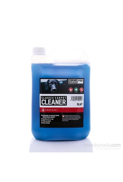 Valet Pro Classic Carpet Cleaner - Konsantre Taban ve Koltuk Temizleyici 5 L Valet Pro Classic Carpet Cleaner - Konsantre Taban ve Koltuk Temizleyici 5 L