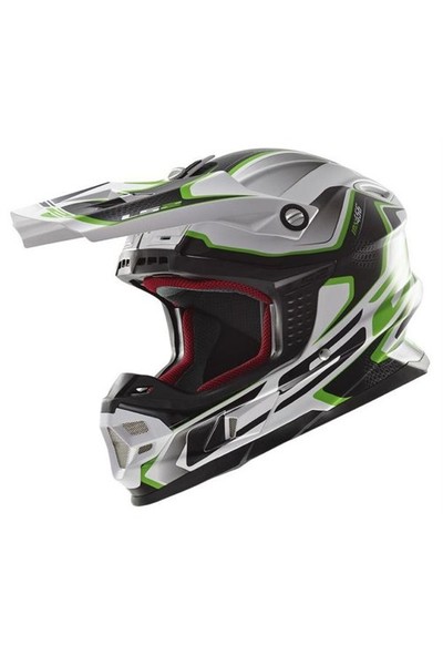 Ls2 Mx456 Compass Yesıl Kask Ls2 Mx456 Compass Yesıl Kask