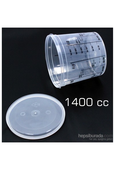 MxS Boya Karıştırma ve Saklama Kabı 1400 cc 102839 MxS Boya Karıştırma ve Saklama Kabı 1400 cc 102839