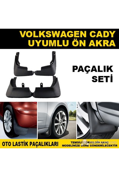 Otocontrol Volkswagen Caddy Ön Arka Paçalık Seti 39219 Otocontrol Volkswagen Caddy Ön Arka Paçalık Seti 39219