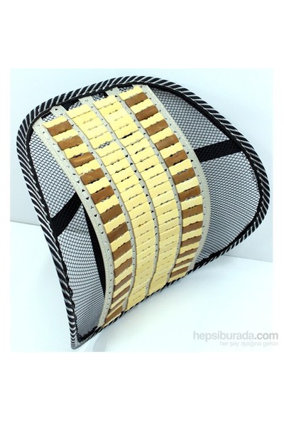 ModaCarMasajlı Fileli Hava Akışlık Bel Destek Yastığı 85a18436 ModaCarMasajlı Fileli Hava Akışlık Bel Destek Yastığı 85a18436