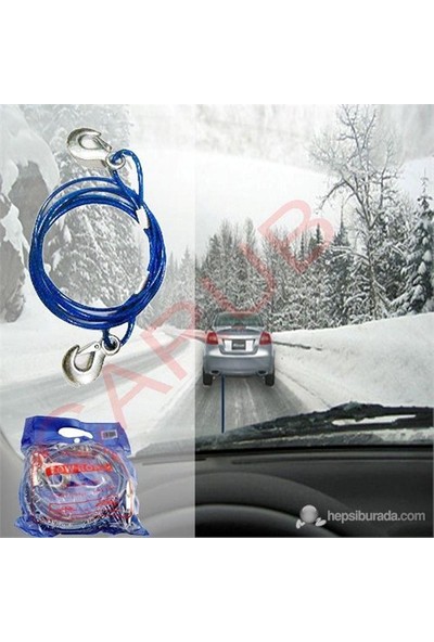 Carub Çekme Halatı Çelik BR1720401 İzoleli 2Ton 1720401