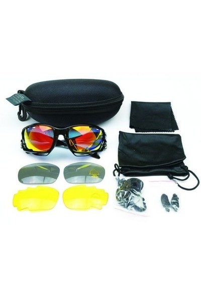 Prosev Rk2 Lastikli Güneş Gözlüğü + 2 Yedek Cam