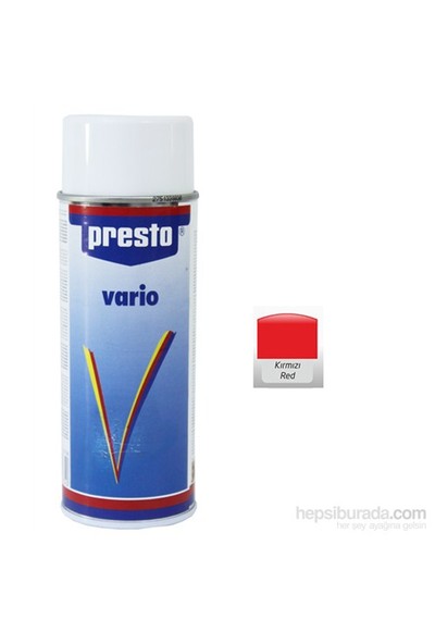 PRESTO KIRMIZI Sprey Boya 968820