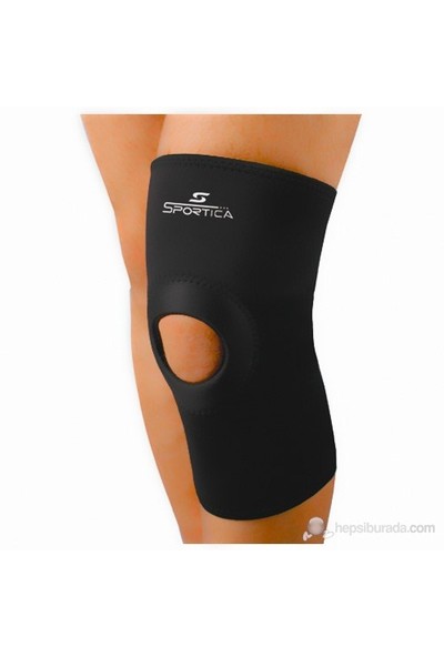 Sportica St 204 Neopren Ortası Açık Dizlik