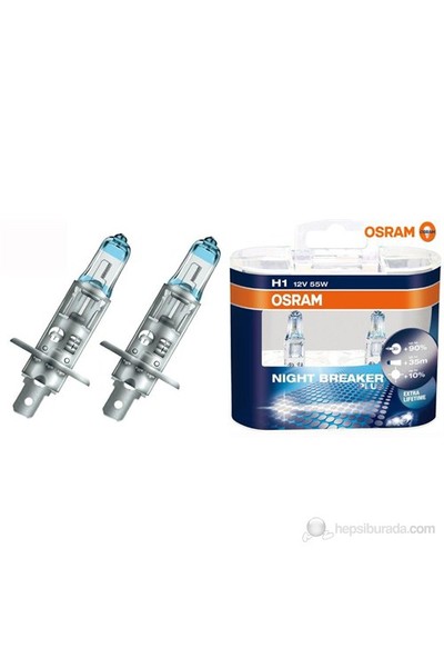 Osram H1 Night Braker Plus Ampül Seti 90c64150nbp Osram H1 Night Braker Plus Ampül Seti 90c64150nbp