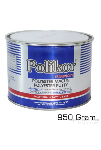 Polikor Polyester Macun 800 Gram 423649 Polikor Polyester Macun 800 Gram 423649