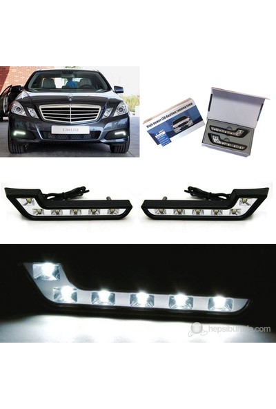 AutoCsi 6 SMD Mercedes Tipi Gündüz Farı 165cmX2 High Power Beyaz 11398