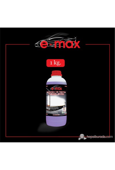 E-max Branda ve (CABRİO) Tente Temizleyici 1 KG