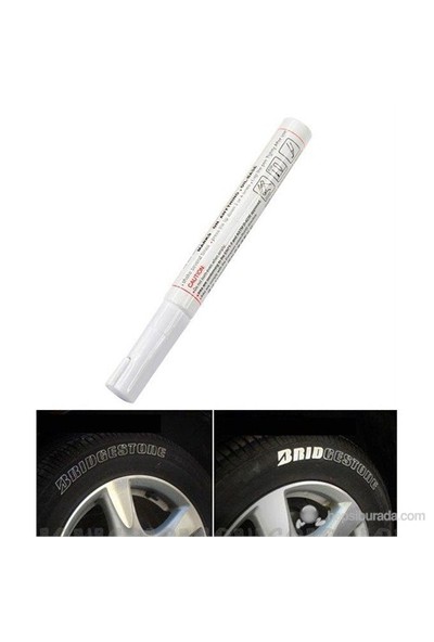 Modacar Lastikteki Yazıları Beyaz Renklendirme Kalemi 425932 Modacar Lastikteki Yazıları Beyaz Renklendirme Kalemi 425932