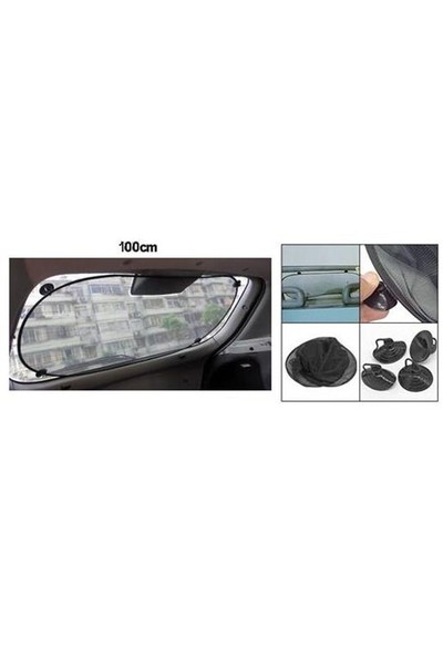 Sunny Vantuzlu Oto Cam Perdesi 100 x 50 cm Sunny Vantuzlu Oto Cam Perdesi 100 x 50 cm