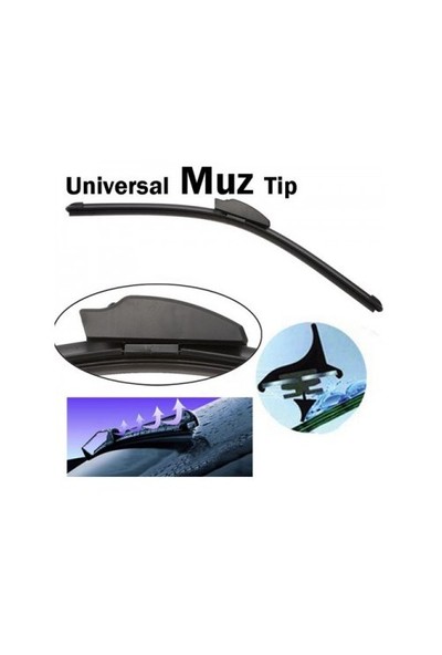 Carspeed Powertech 22 Nokta Basınçlı 70 Cm Silecek ( Muz Tip ) 9638